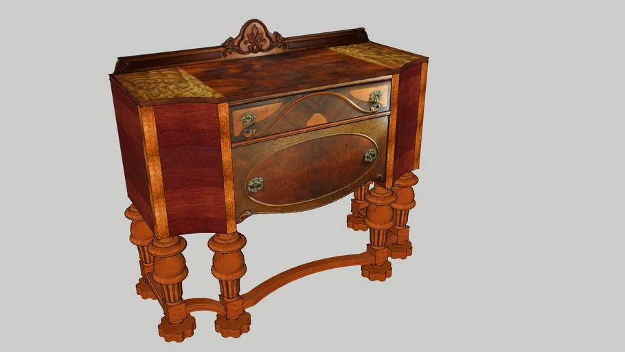 buffet - small antique | 3D Warehouse