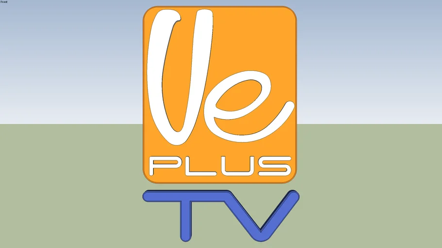 Ve Plus TV logo (2012-2017) | 3D Warehouse