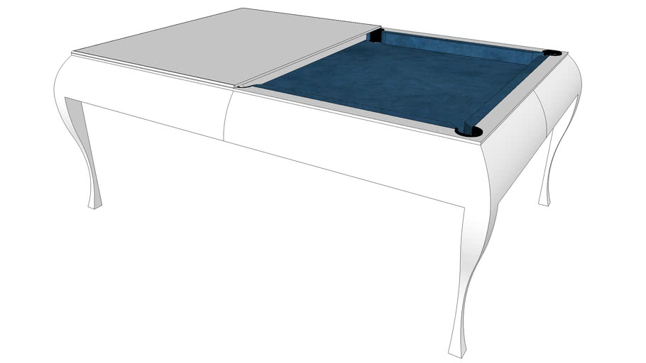 Mesa de Jantar/Sinuca | 3D Warehouse