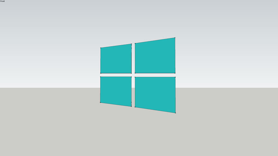 New Windows Logo | 3D Warehouse