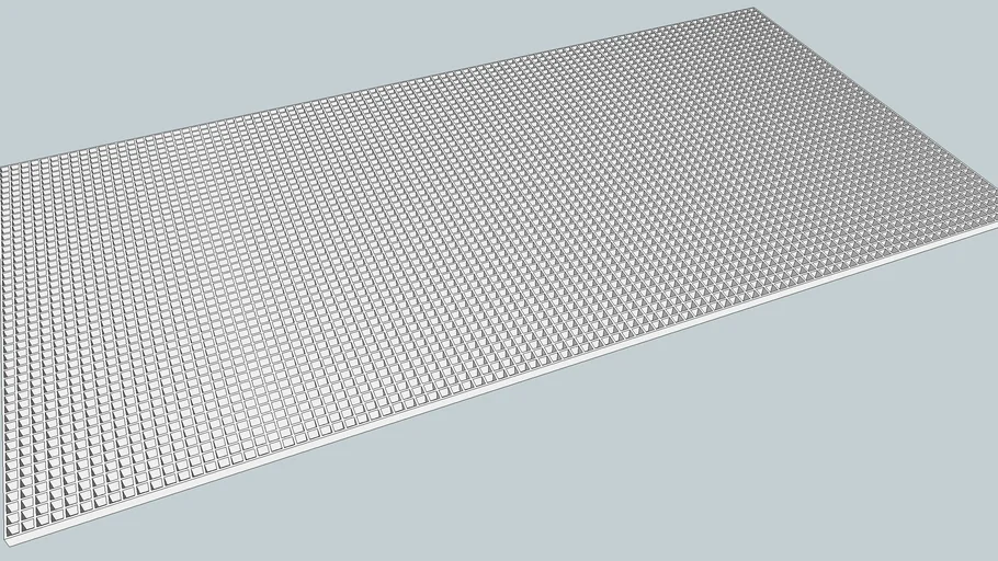 Egg Crate Light Cover | 3D Warehouse