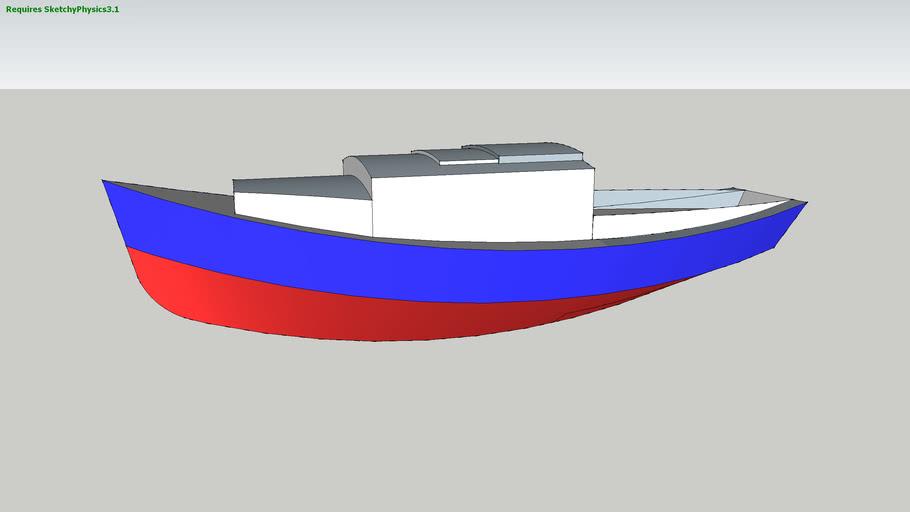incomplete yacht boat hull | 3D Warehouse