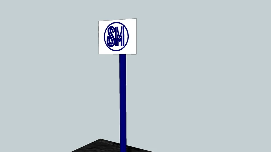 SM city sign along nlex | 3D Warehouse