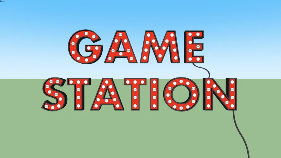 LETREIRO GAME STATION | 3D Warehouse