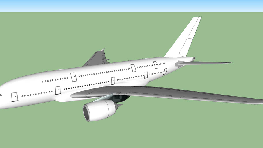 Template - Airbus A370. | 3D Warehouse