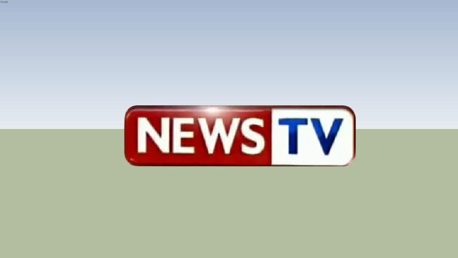 Logo for newscast channels | 3D Warehouse