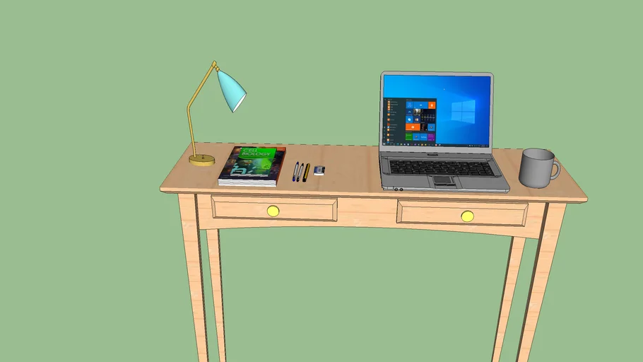 study desk | 3D Warehouse
