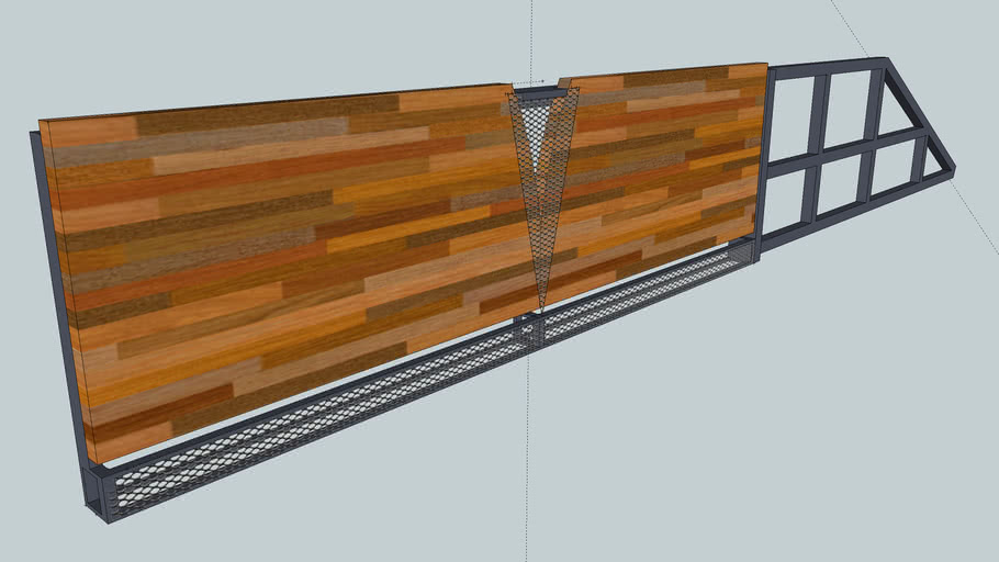 Sliding Gate | 3D Warehouse