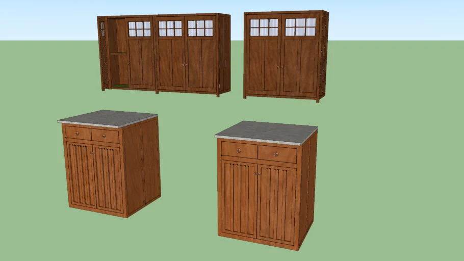 kitchen cabinets | 3D Warehouse