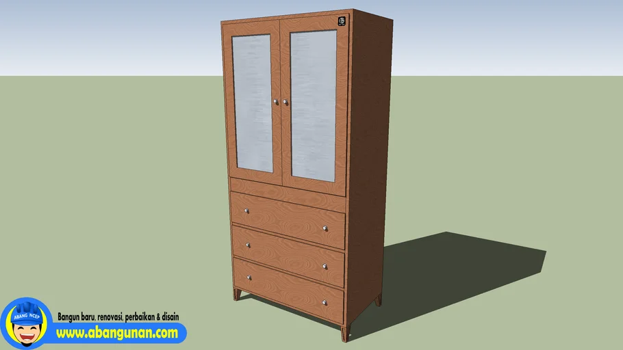 Lemari Pakaian NC-02.skp | 3D Warehouse
