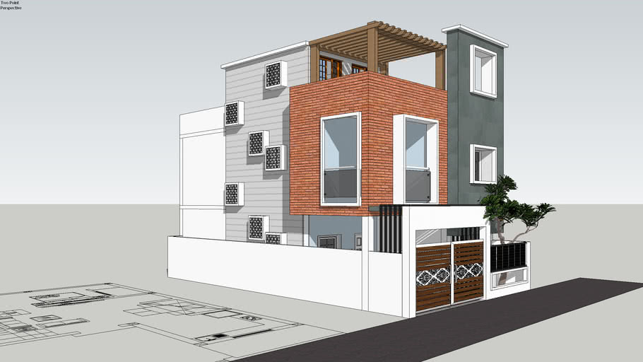 Brick Veneer 3D | 3D Warehouse