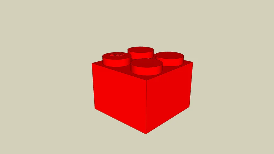 LEGO Cube Block. | 3D Warehouse