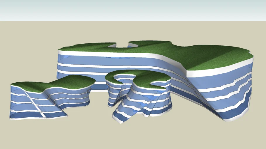 3 Non-Rectilinear Buildings | 3D Warehouse