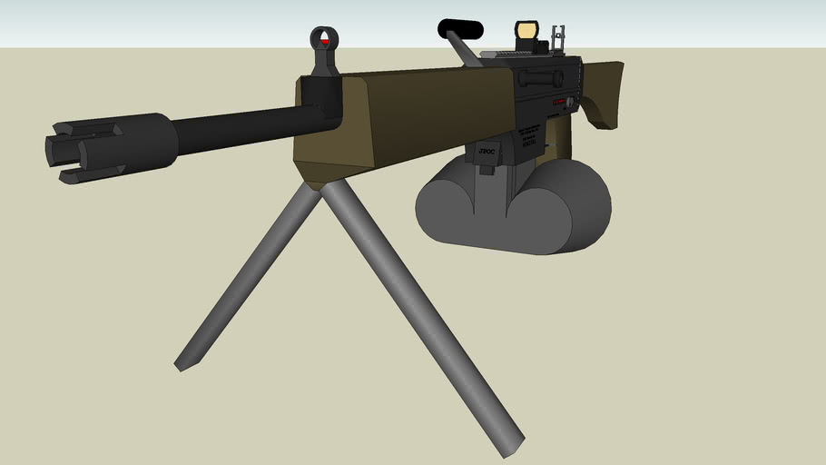 SPMG Special Purpose Machine Gun | 3D Warehouse
