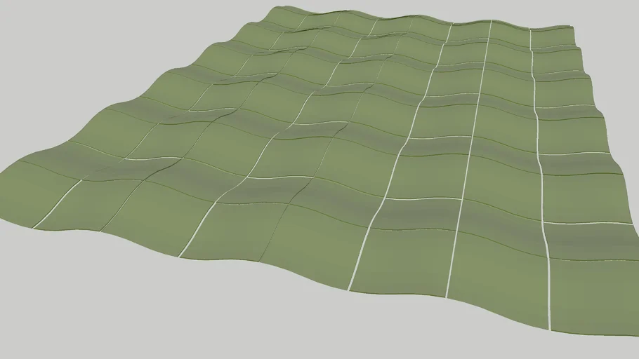 Ceiling Wave Tiles | 3D Warehouse