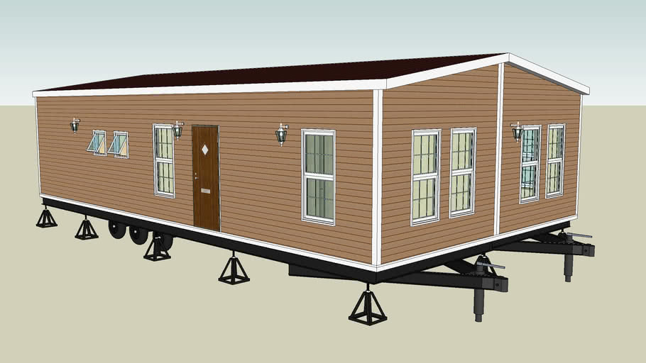 twin mobile home w-wide | 3D Warehouse