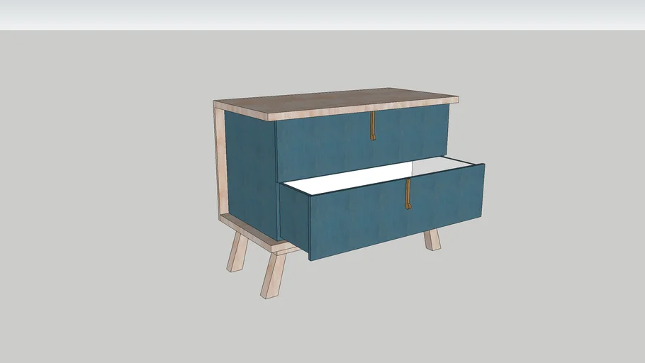 Drawer or Cabinet Bedroom | 3D Warehouse