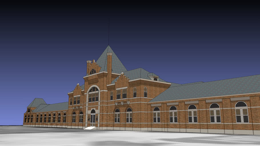 Pullman Palace Car Works: The Allen Paper Wheel Company | 3D Warehouse