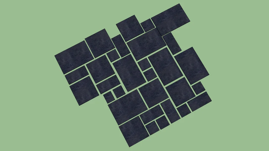 Random Lay Paving | 3D Warehouse