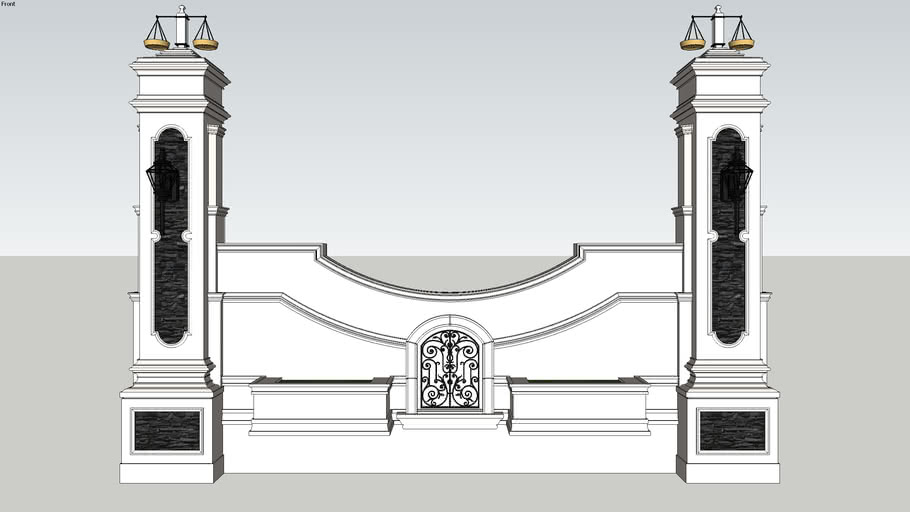 pagar classic | 3D Warehouse