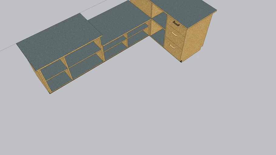 Counter 1 | 3D Warehouse