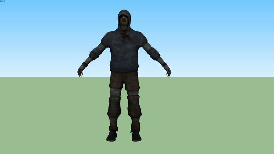Left 4 Dead - Hunter | 3D Warehouse