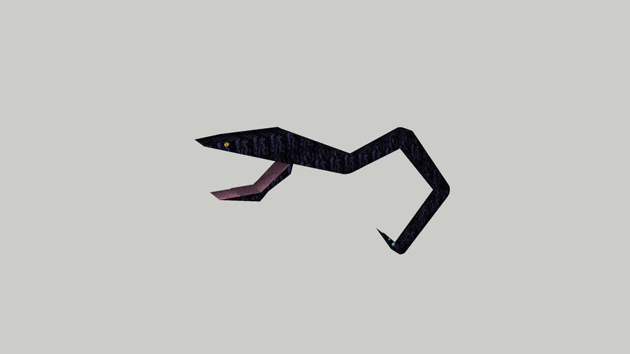 deep sea gulper eel | 3D Warehouse