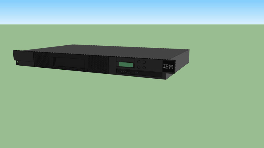 IBM System Storage TS2900 tape autoloader | 3D Warehouse