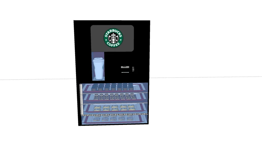 Self-Serve Starbucks machines | 3D Warehouse