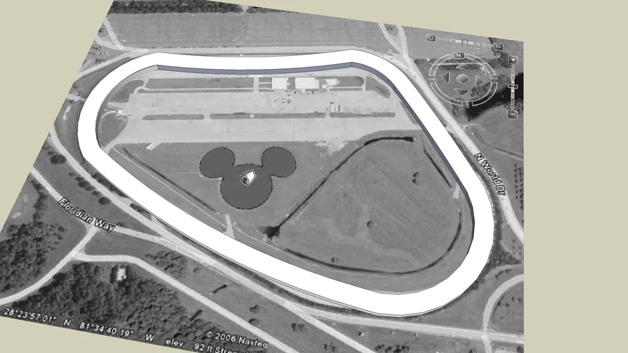 disney race track | 3D Warehouse