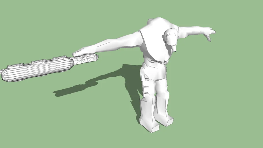 unity FPS Tutorial Robot | 3D Warehouse