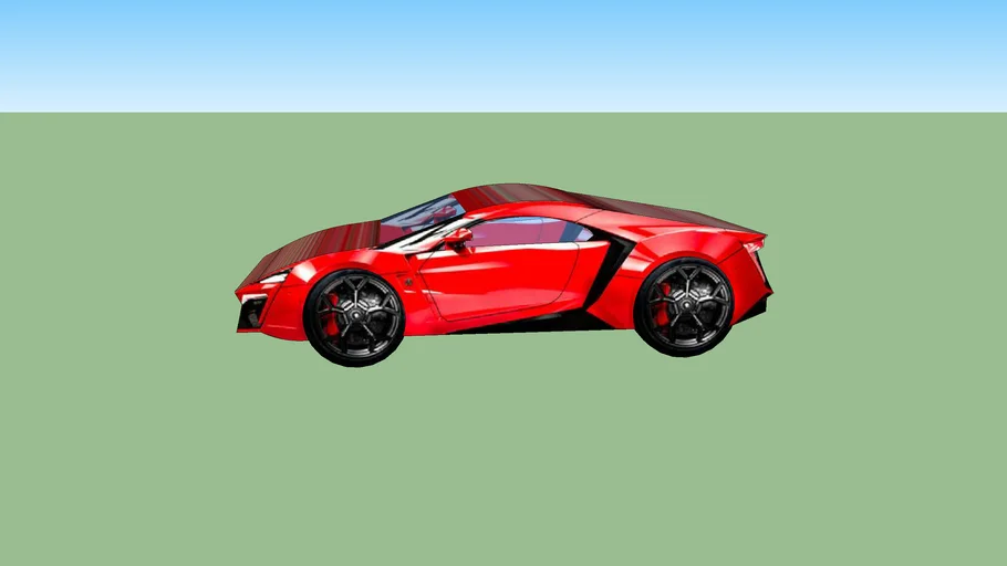 red car | 3D Warehouse
