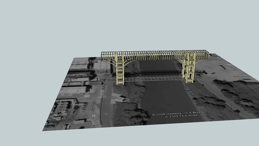 Warrington Transporter Bridge | 3D Warehouse