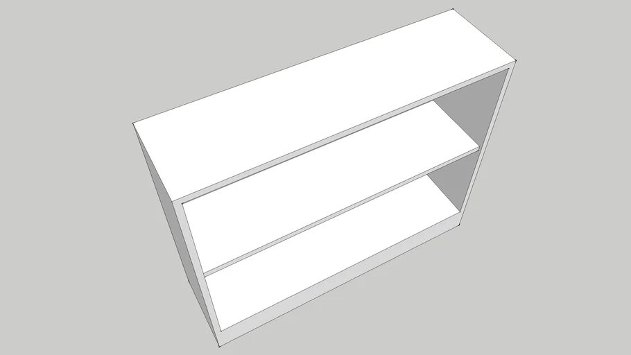 Our Library Bookshelf (Small) | 3D Warehouse