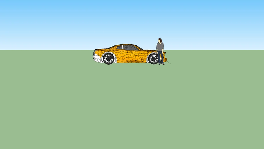 Muscle car template | 3D Warehouse