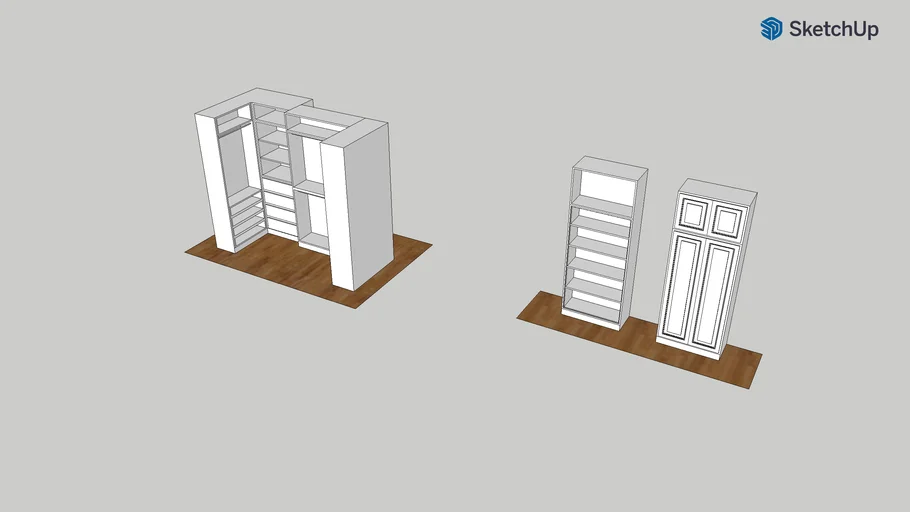 Custom Closets | 3D Warehouse