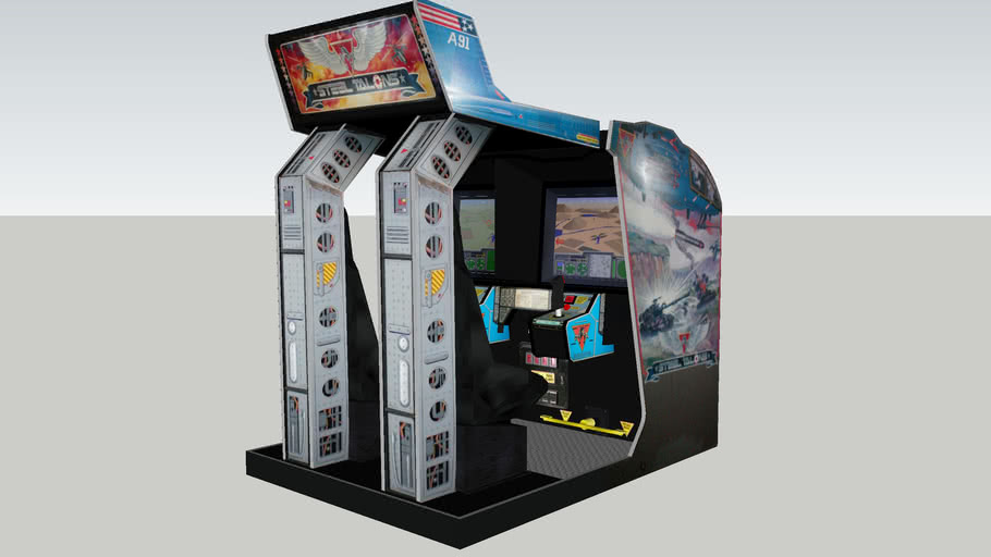 Steel Talons arcade game | 3D Warehouse