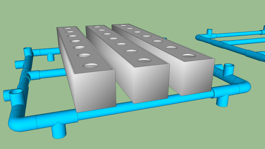 pipe hidroponik | 3D Warehouse