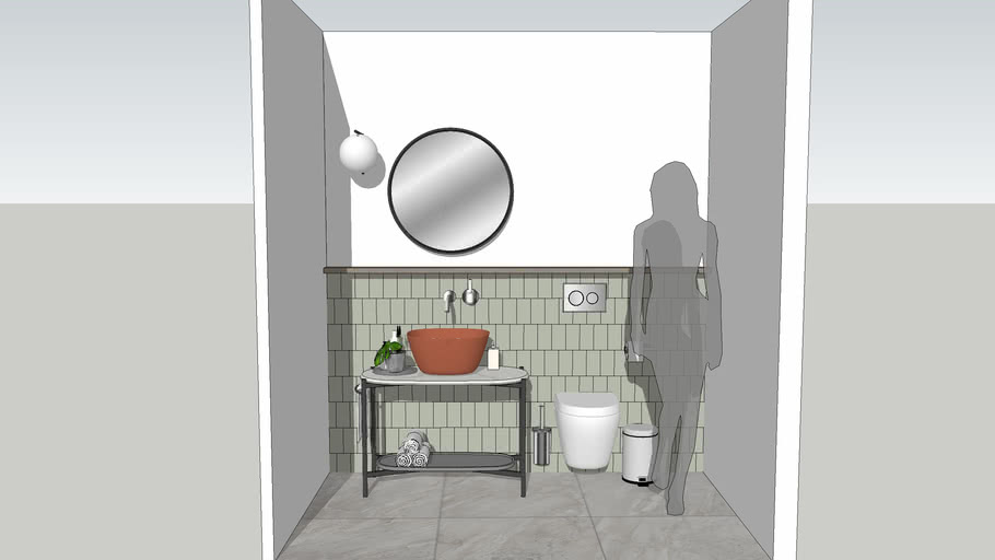 WC Model | 3D Warehouse