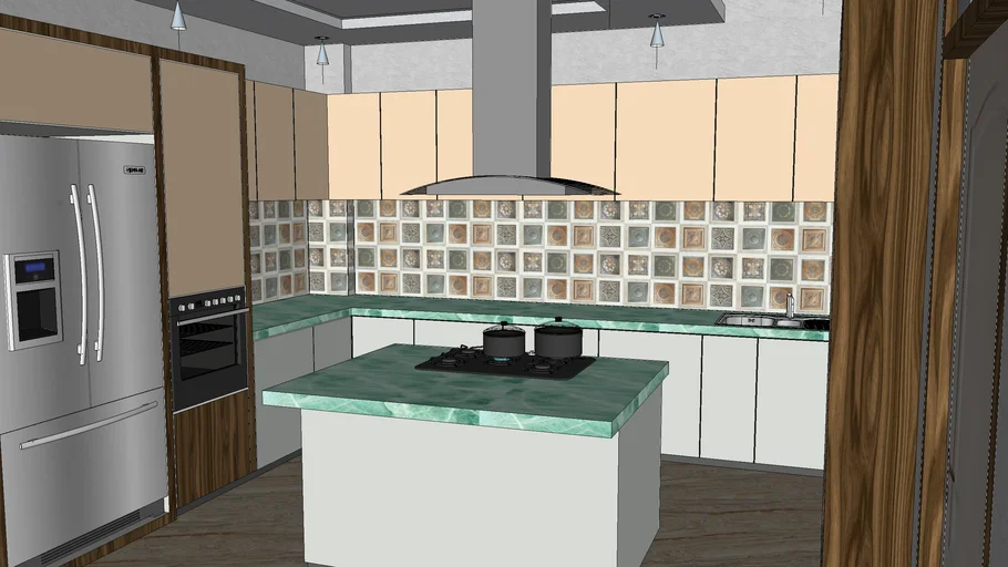 Kitchen 02 | 3D Warehouse