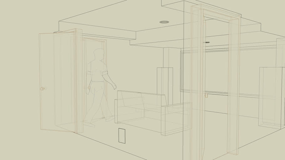 Projection Screen (2.35:1 ratio) | 3D Warehouse