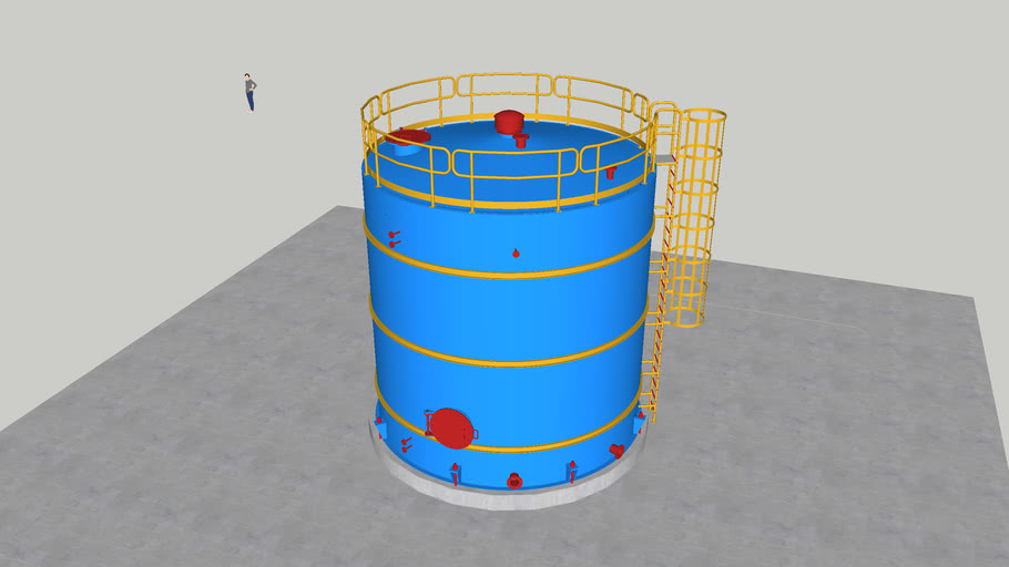Water storage tank | 3D Warehouse
