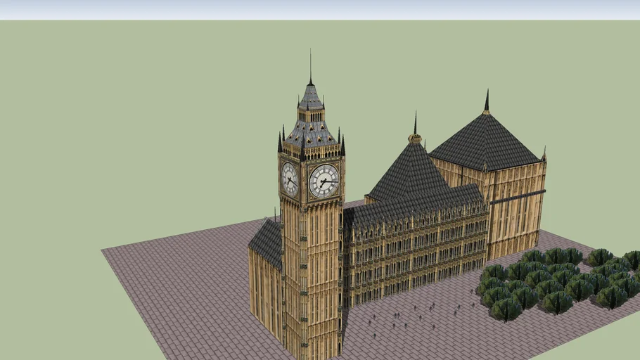Big Ben (Londres) | 3D Warehouse