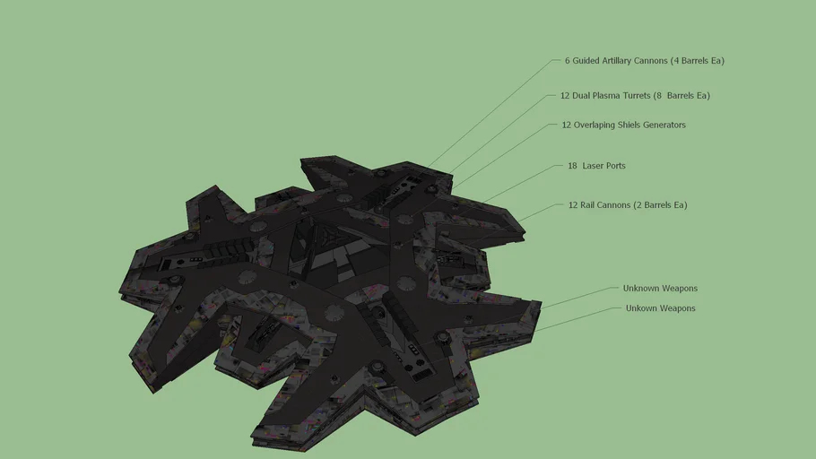 Ha'Tak (Personal Mod) | 3D Warehouse
