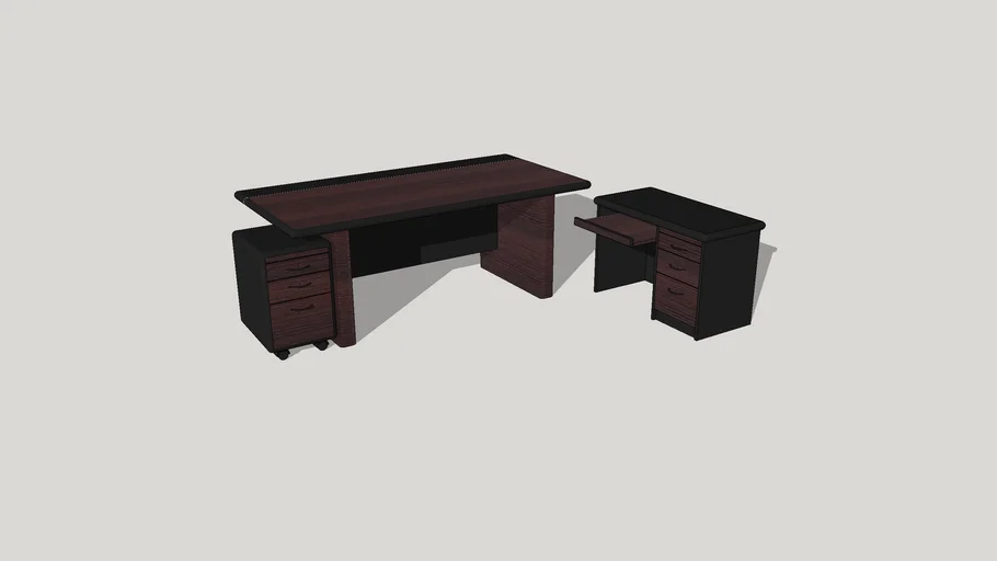 Executive Desk | 3D Warehouse