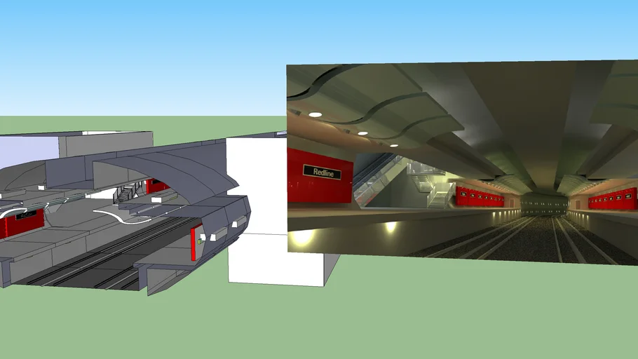 Subway station | 3D Warehouse