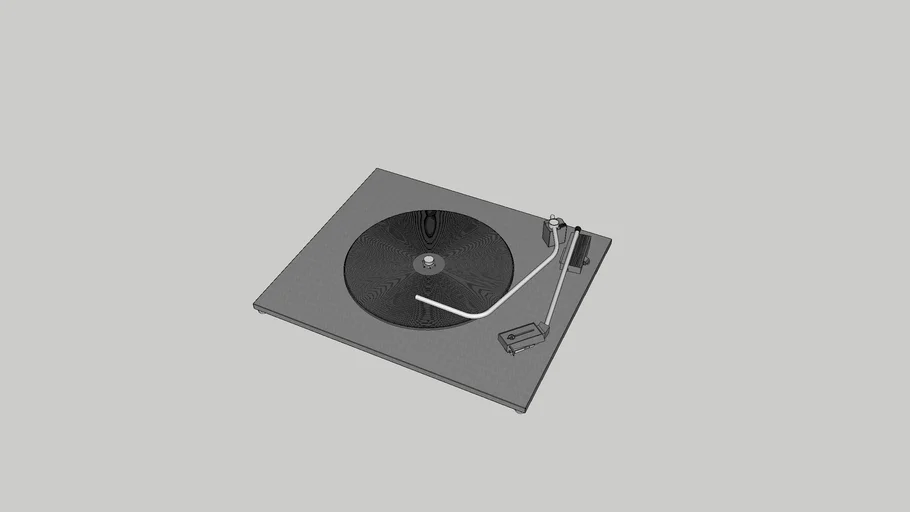 LP player | 3D Warehouse