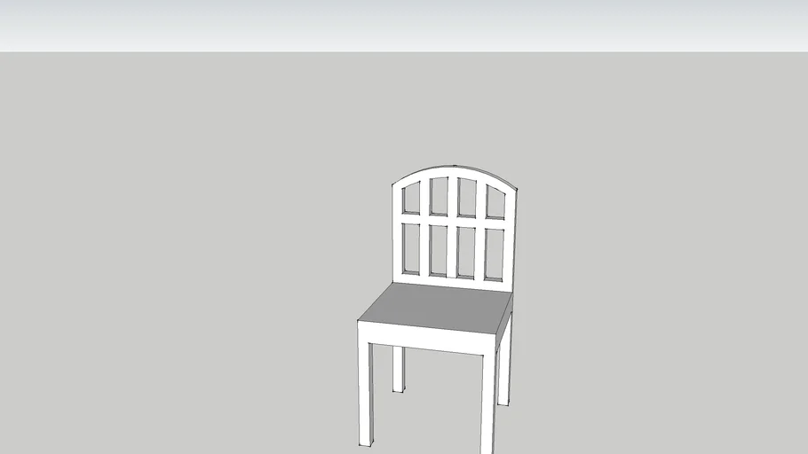 basic practice chair | 3D Warehouse