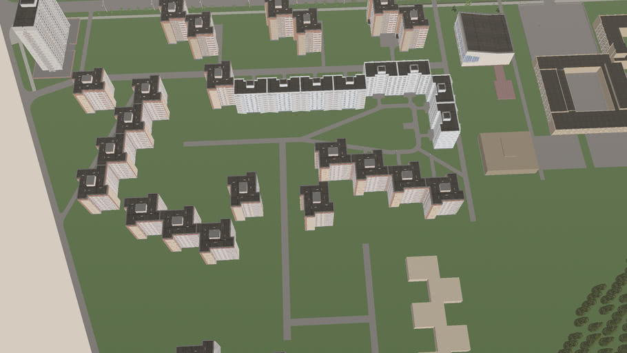 PRIPYAT: Microdistrict III. | 3D Warehouse