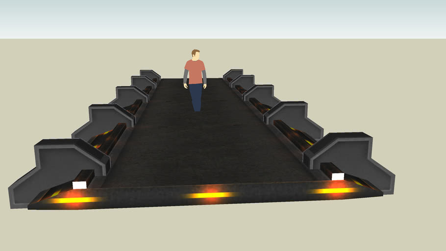 Futuristic side-walk | 3D Warehouse